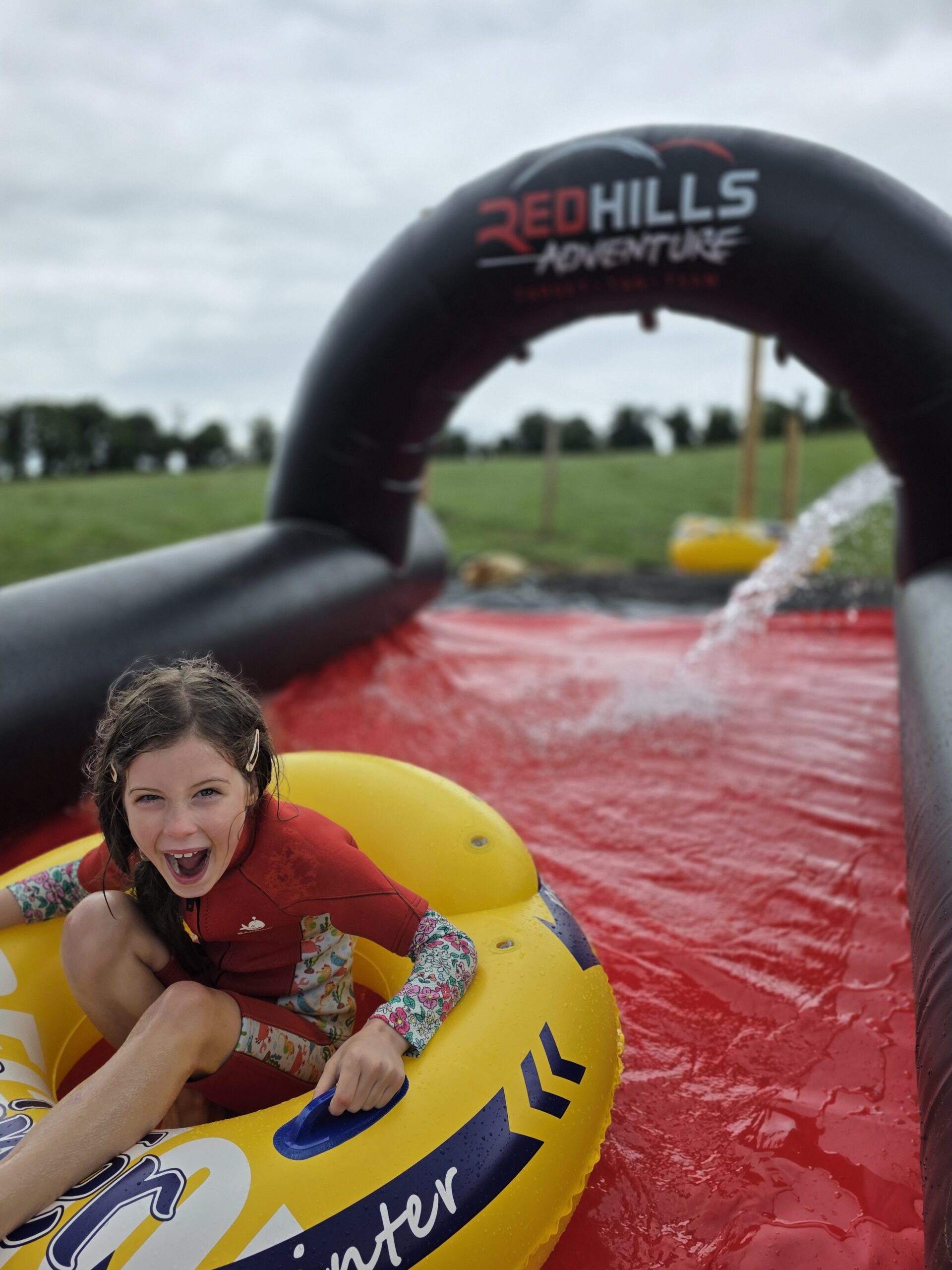 BIG RED Slip n Slide - Redhills Adventure Kildare Ireland